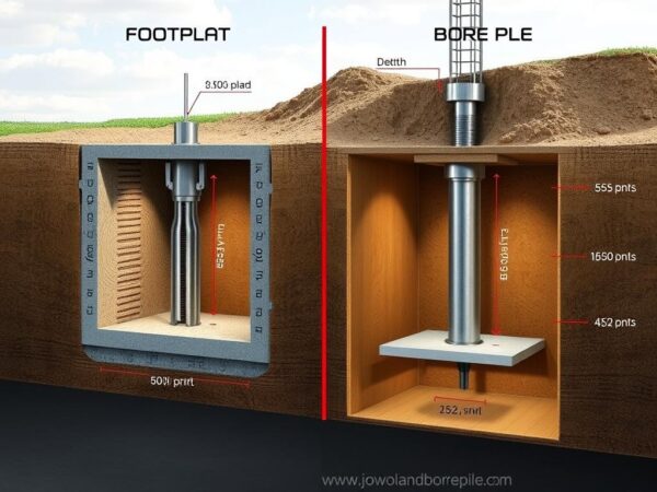 Detail Pondasi Footplat: Solusi Fondasi Kuat Terpercaya!