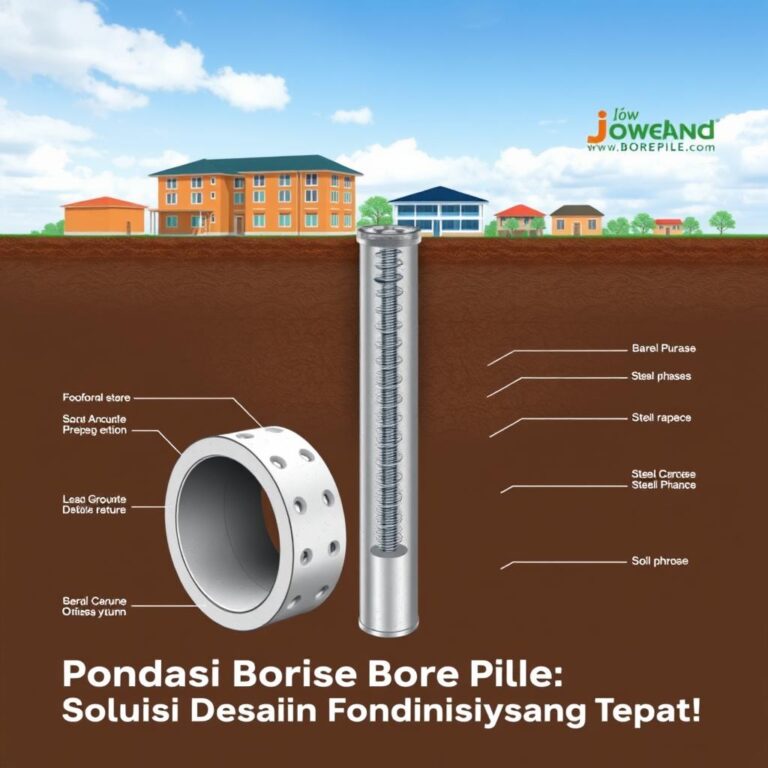 Alat Bor Pile Untuk Konstruksi - Spesifikasi Lengkap | PT. Jowo Land ...