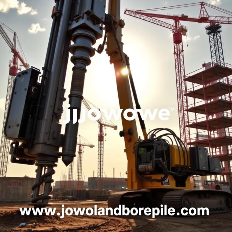 Pile Boring Machine: Alat Konstruksi Fondasi Yang Tepat